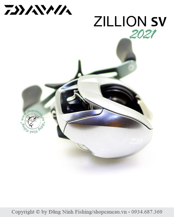 Máy câu ngang Daiwa Zillion SV TW - 2021 - Tái sinh